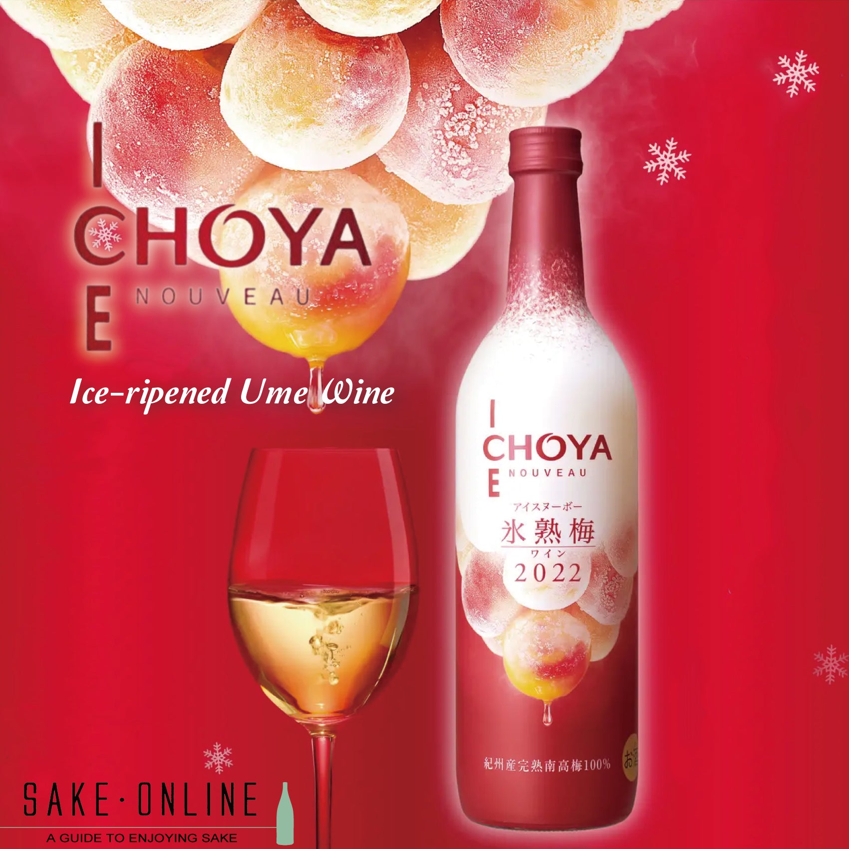 CHOYA ICE NOUVEAU: Ice-ripened Ume Wine – Sakeonline