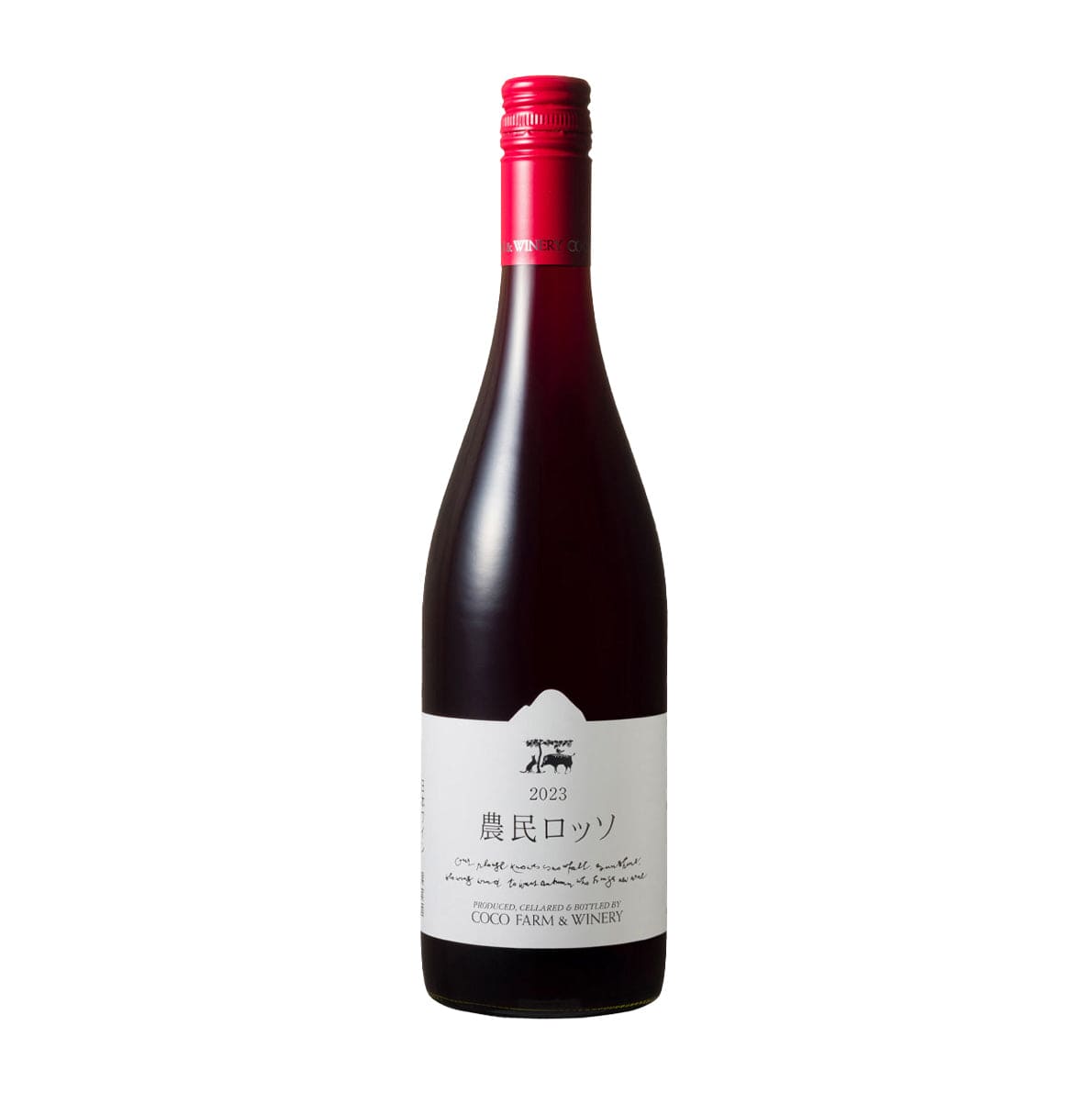 Coco Farm and Winery 2023 Noumin Rosso 750ml - Sake Online – Sakeonline