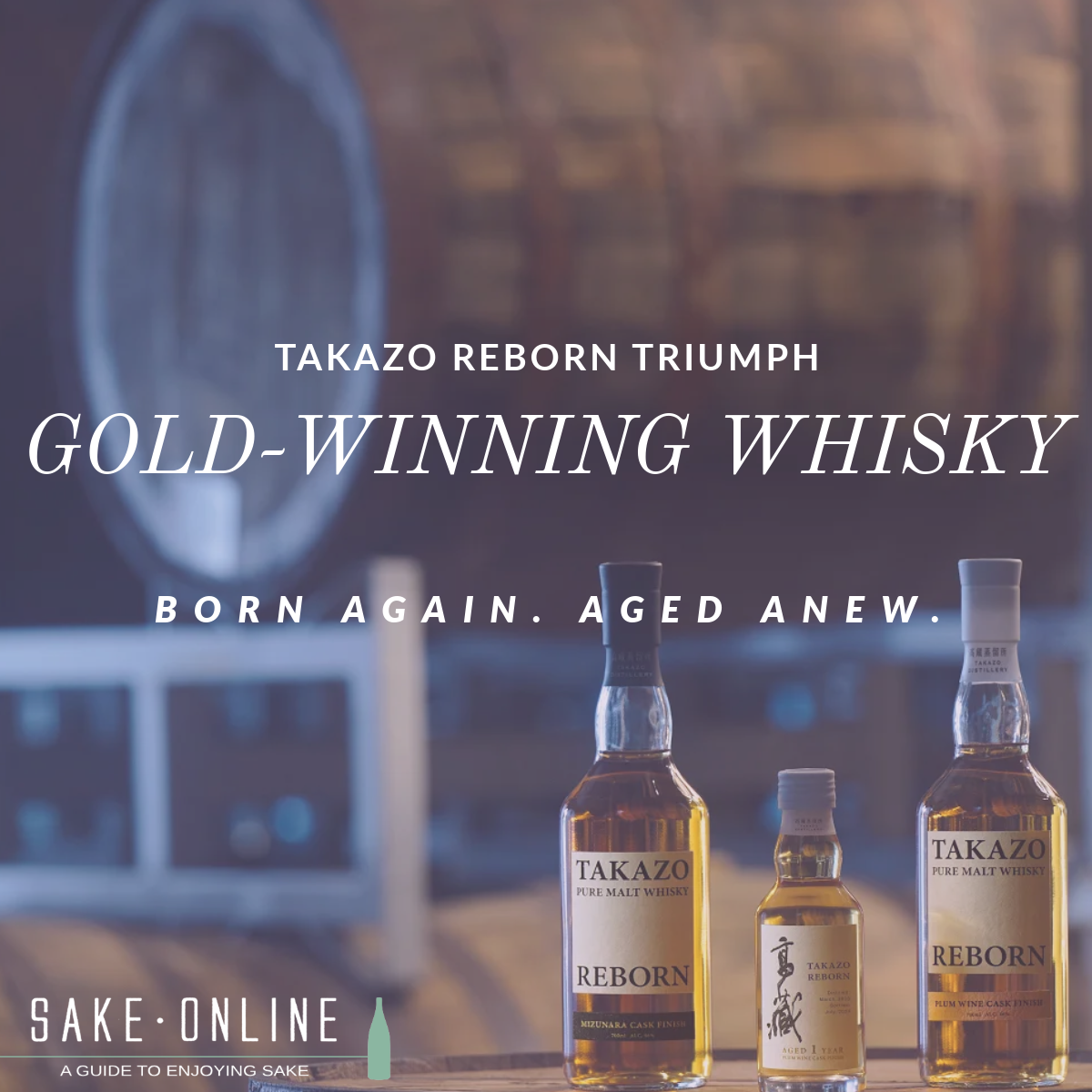 TAKAZO is Reborn: A Gold-Winning Whisky That Rises from the Ashes ...