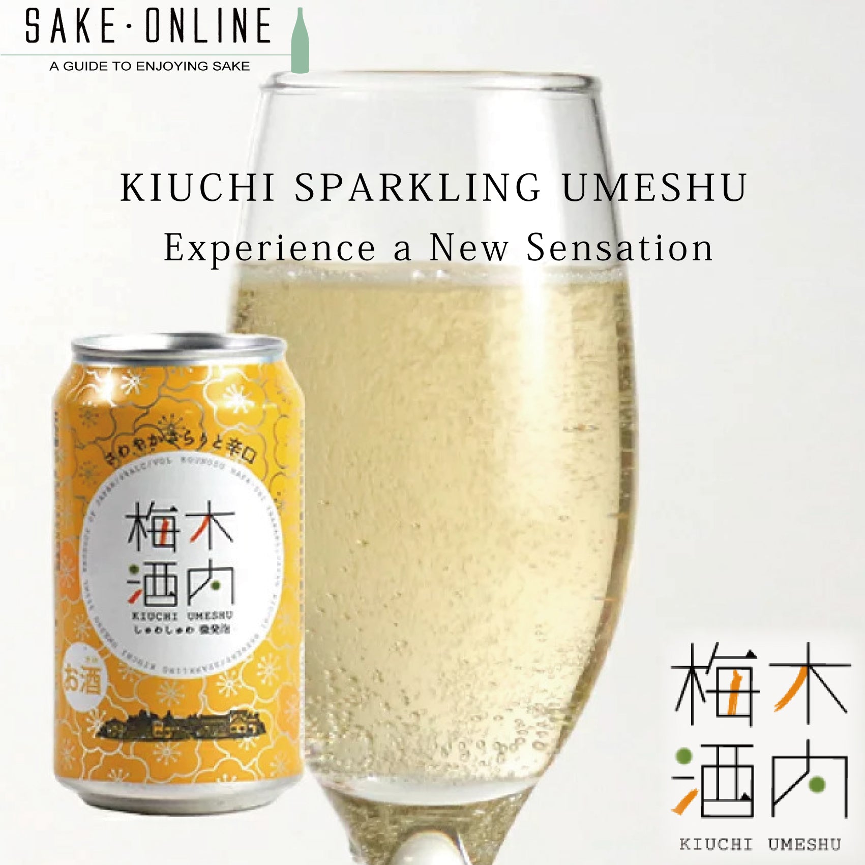 Kiuchi Sparkling Umeshu: Experience a New Sensation – Sakeonline