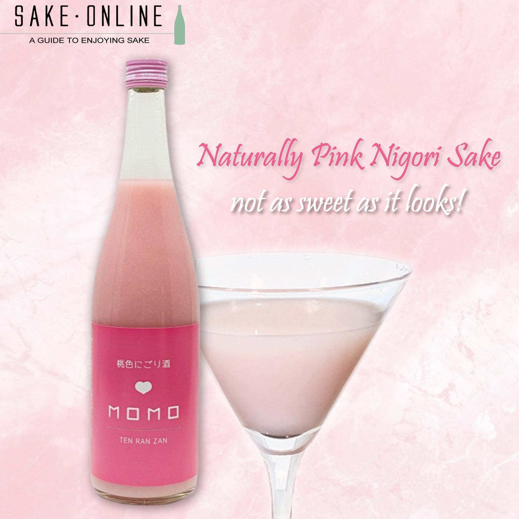 Naturally Pink Nigori Sake It's Not As Sweet As It Looks - Sake Online ...