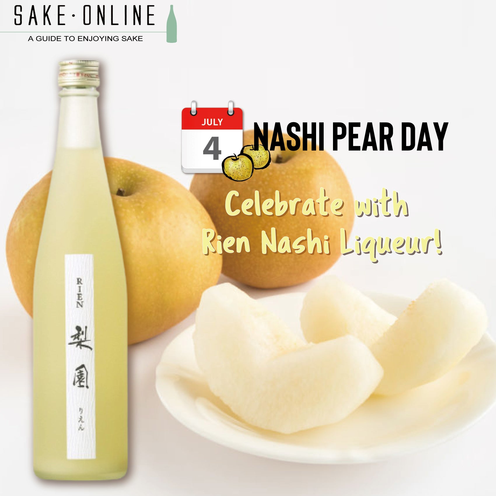 July 4th Is Nashi Pear Day - Sake Online – Sakeonline