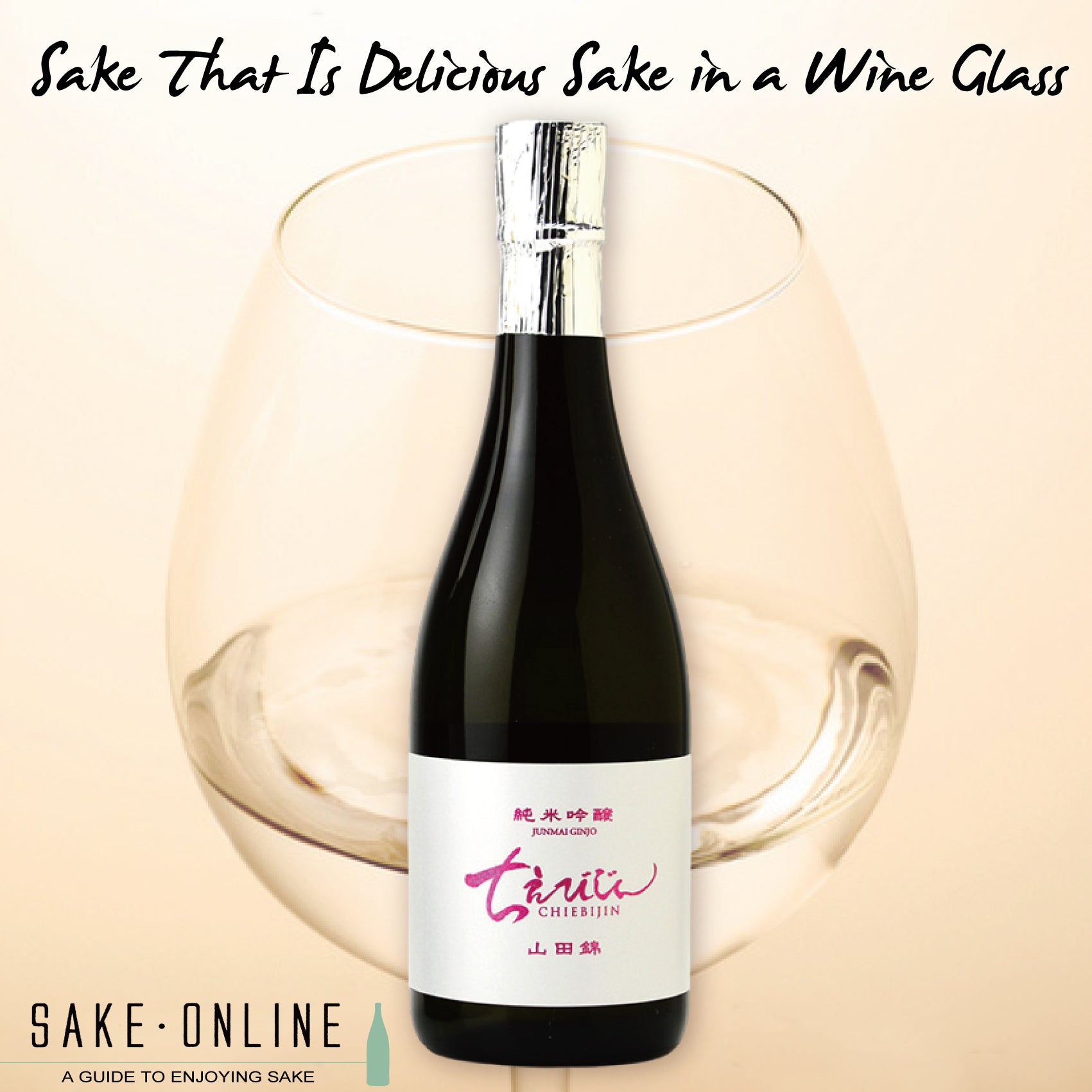 Delicious Sake in a Wine Glass Award - Chiebijin Junmai Ginjo Yamadani ...