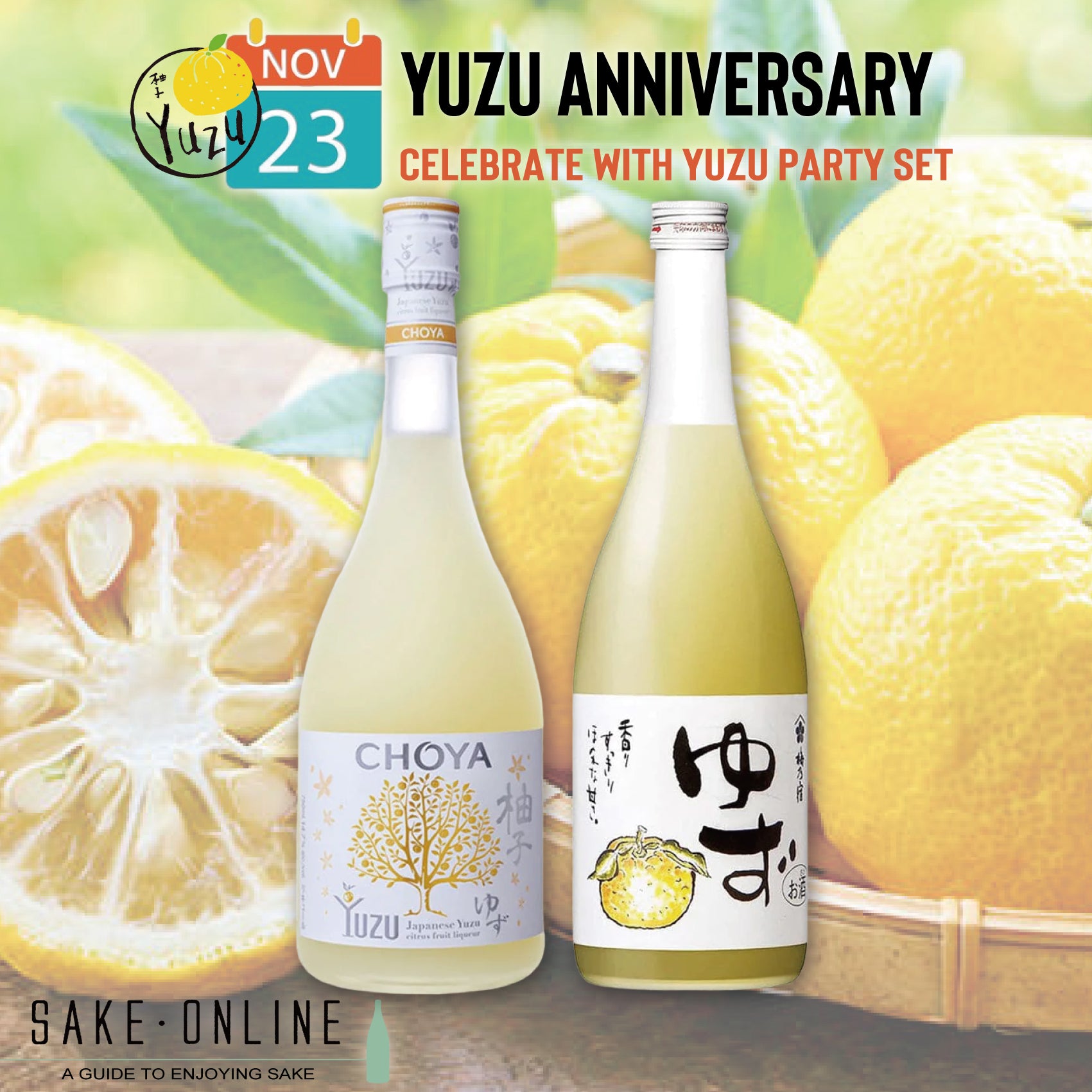 Zest Up Your Celebration: Yuzu Anniversary Extravaganza with Two Lusci ...