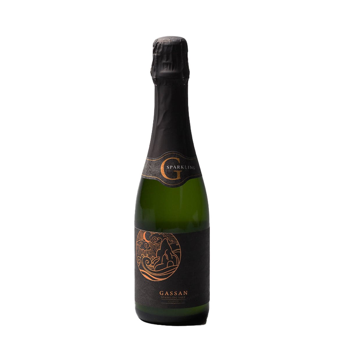 Gassan Sparkling Sake 360ml - Sake Online – Sakeonline