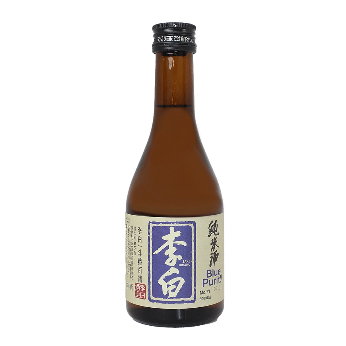 Rihaku Junmaishu Blue Purity 300ml - Sake Online – Sakeonline